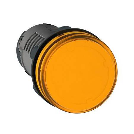 Piloto luminoso plástico monolítico Amarillo, Led 24VAC/DC - XA2EVB5LC
